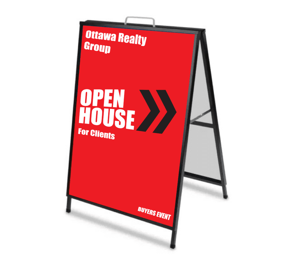 A-Frame Signs Ottawa- Printwell